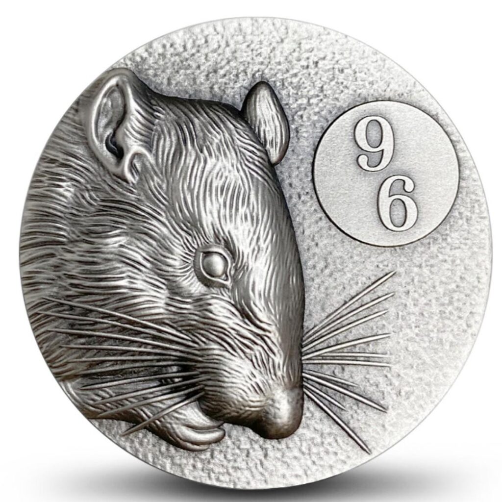 Quetzalcoatl 10 oz Silver Coin – Antiqued Finish – Precious Metal ...