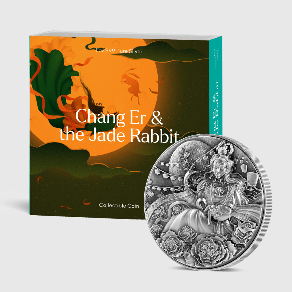 Chang Er and the Jade Rabbit 1 oz Silver Coin – Precious Metal Collectors