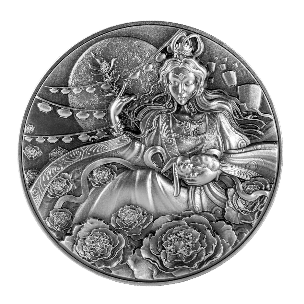 Chang Er and the Jade Rabbit 1 oz Silver Coin – Precious Metal Collectors