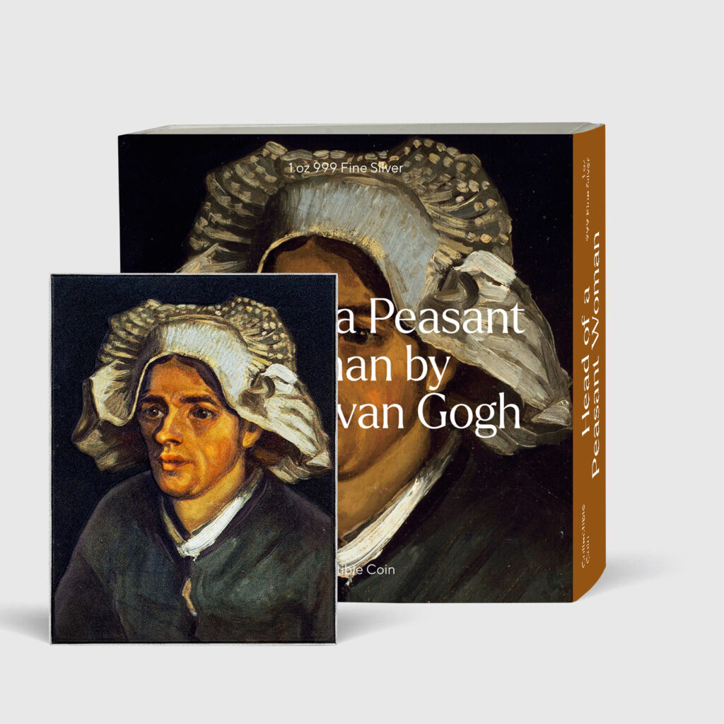 Head of Peasant Woman by Vincent Van Gogh 1 oz Silver Coin – Precious ...