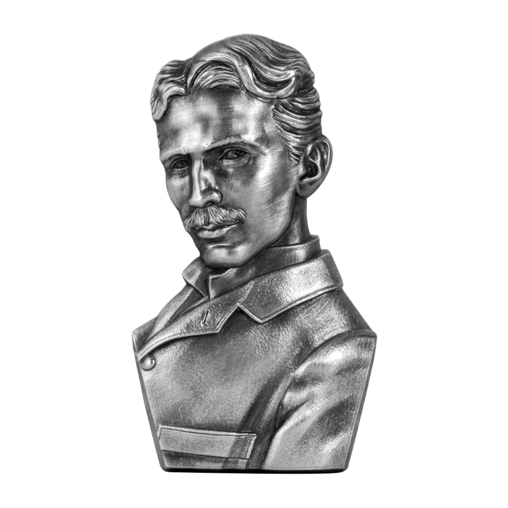Nikola Tesla 2 oz Silver Coin – Precious Metal Collectors