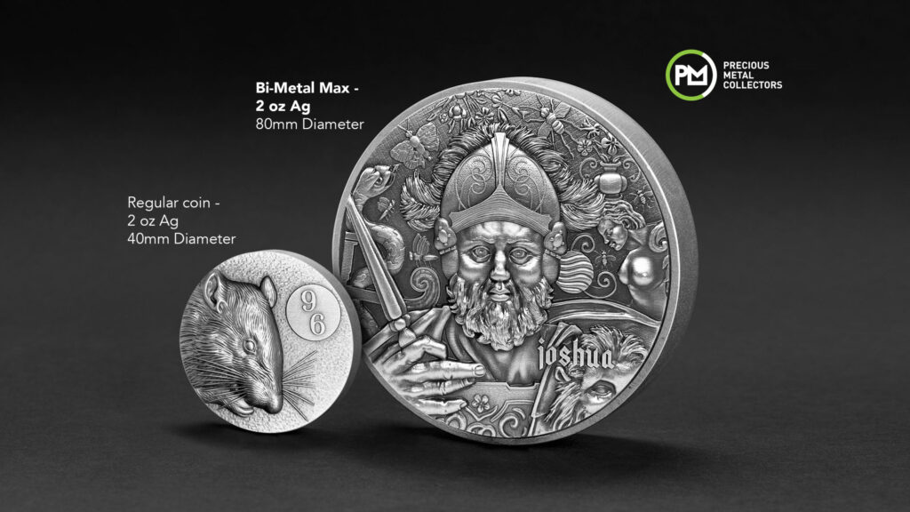 2020 The Nine Worthies Series – Joshua 2 oz Silver Coin – Precious ...