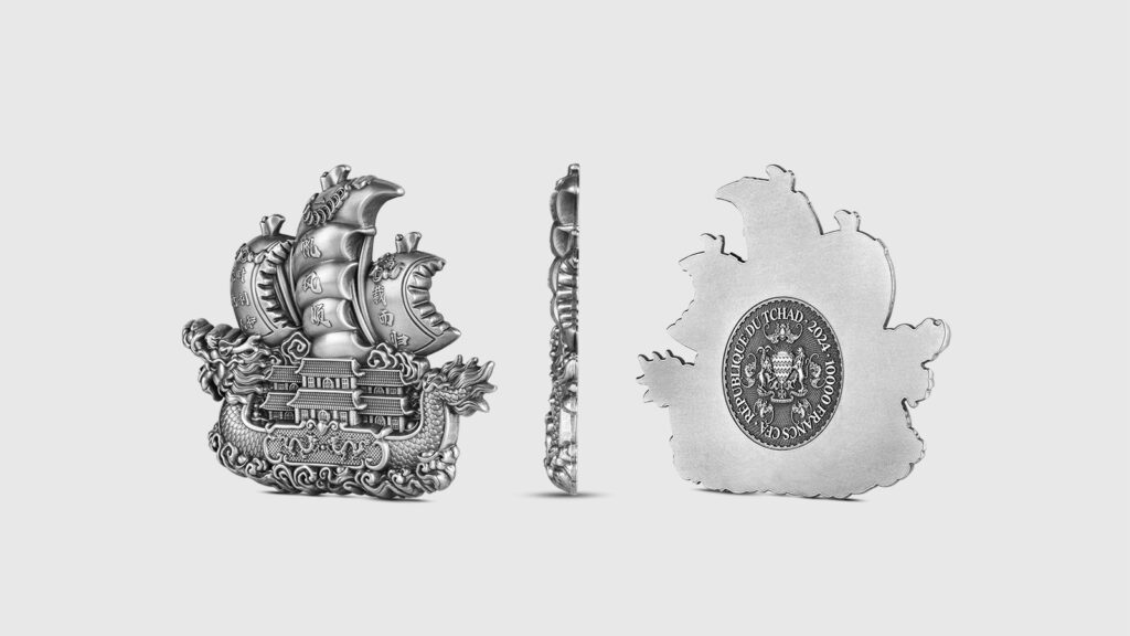 Dragon Boat 2 oz Silver Coin (Antiqued Finish) – Precious Metal Collectors