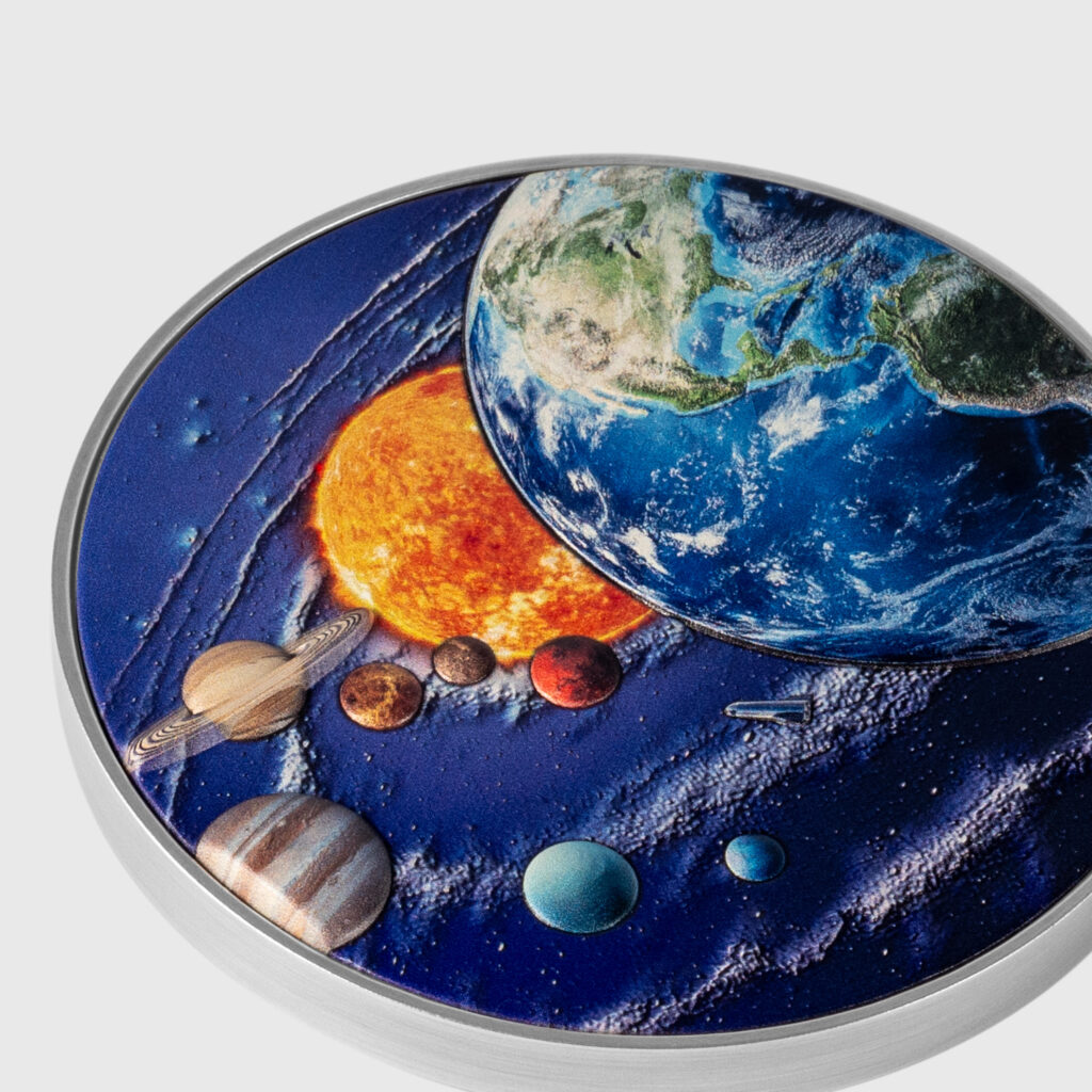 The Solar System 2 oz Silver Coin – Precious Metal Collectors