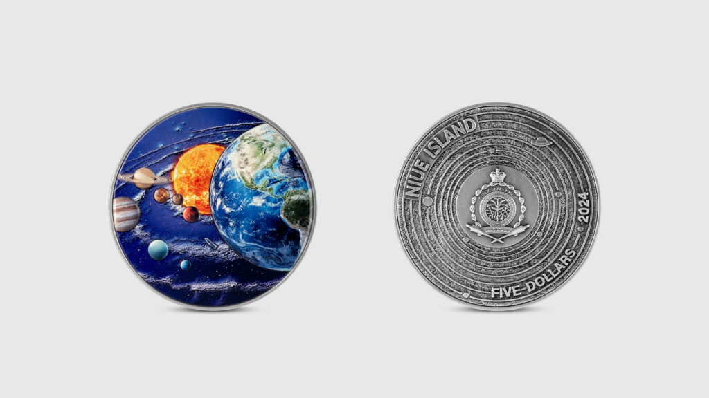 The Solar System 2 oz Silver Coin – Precious Metal Collectors