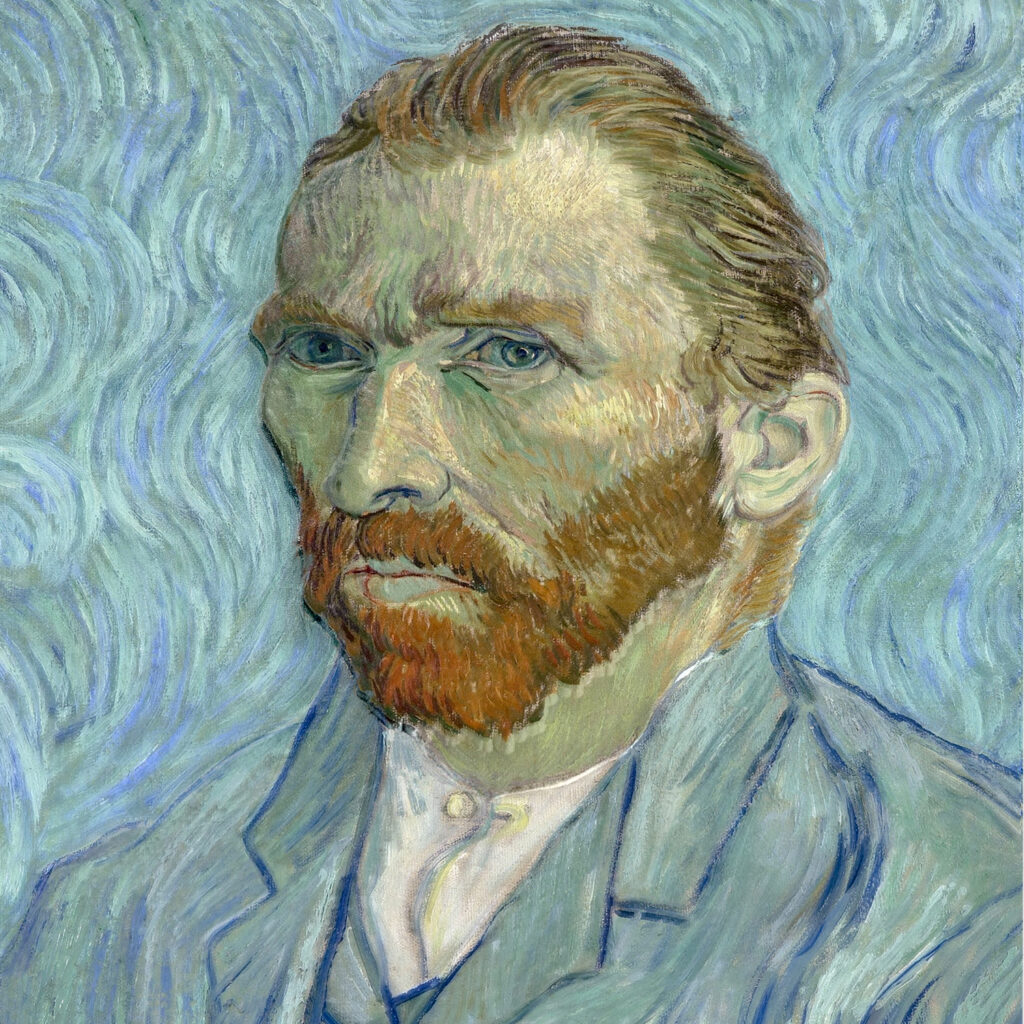 Self Portrait 1889 by Vincent van Gogh 2.5 oz Silver Coin – Precious Metal Collectors